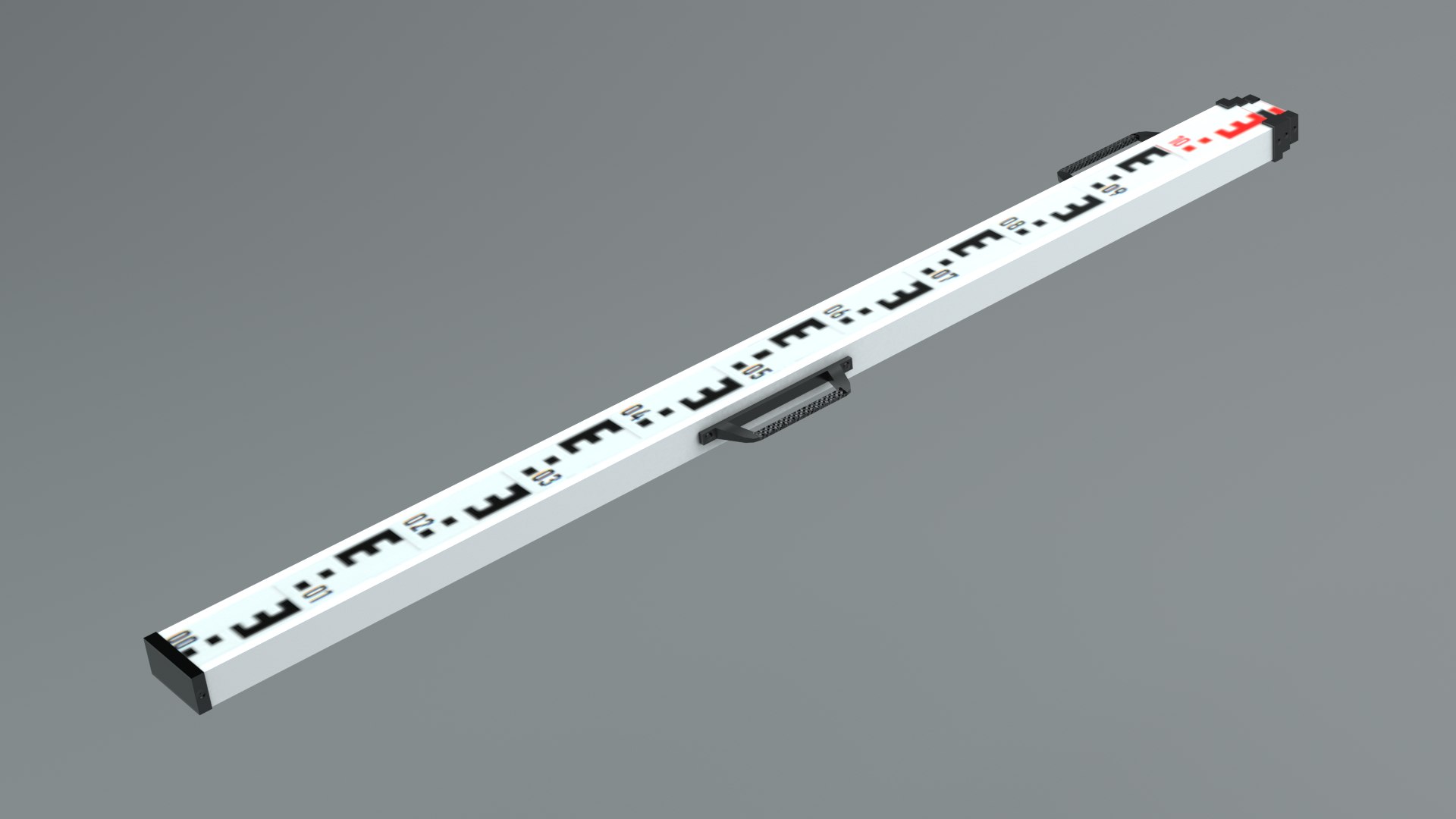 3D Levelling Rod Lowpoly model - TurboSquid 1847071