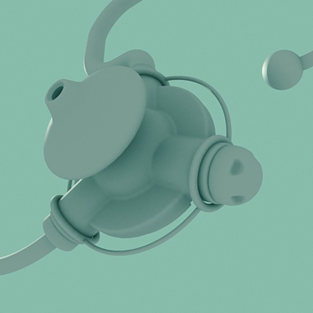 Ear Phone Mini 3d Model