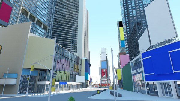 3D square color model - TurboSquid 1546540