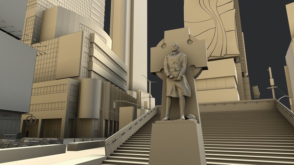 3D square color model - TurboSquid 1546540