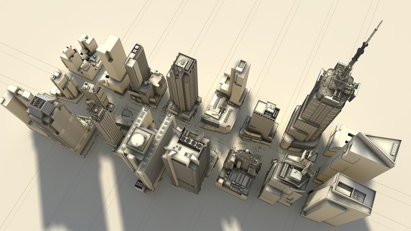 3D square color model - TurboSquid 1546540