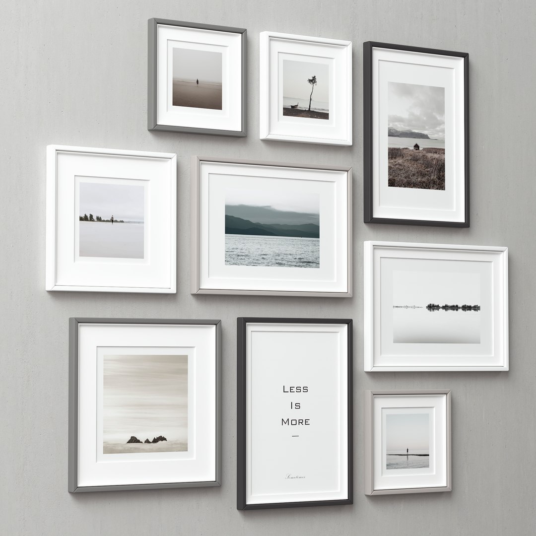 3D Picture Frames - TurboSquid 1535793