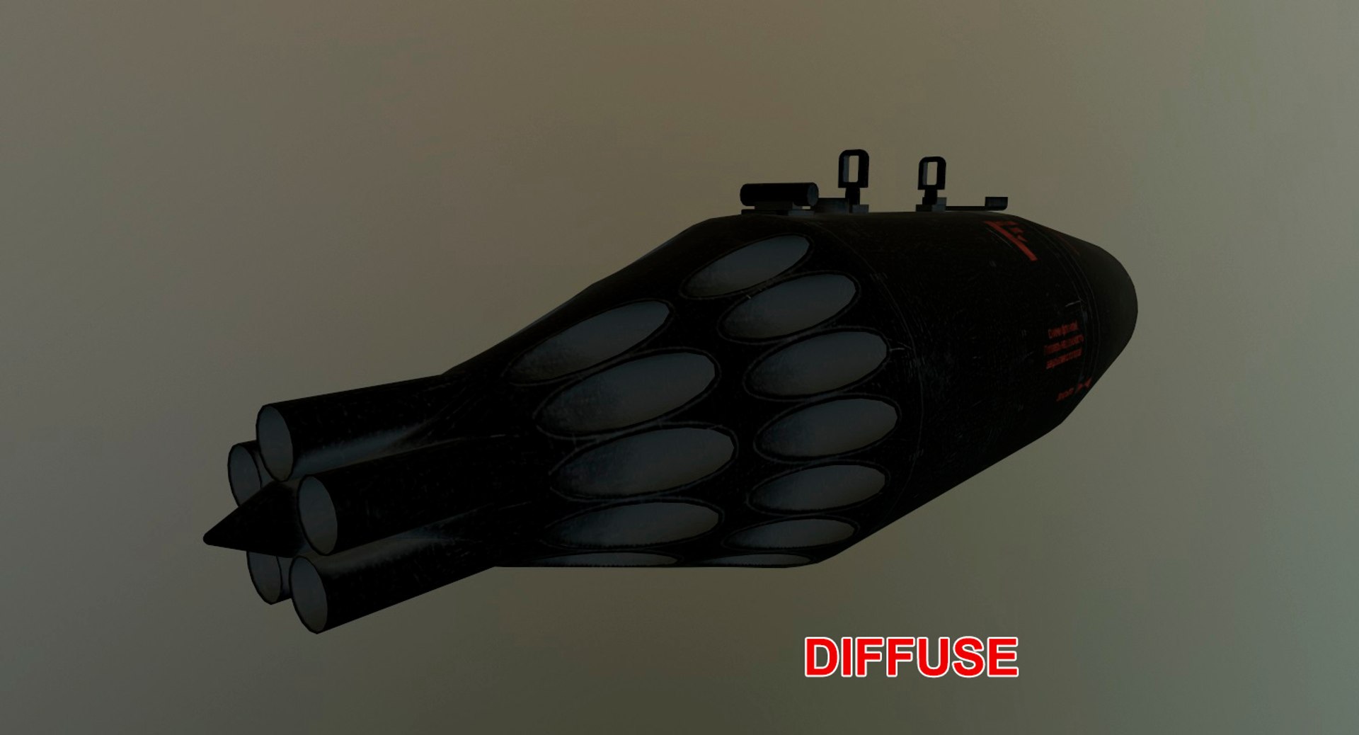 Rocket Launcher Ub-32a 3D Model - TurboSquid 1382347