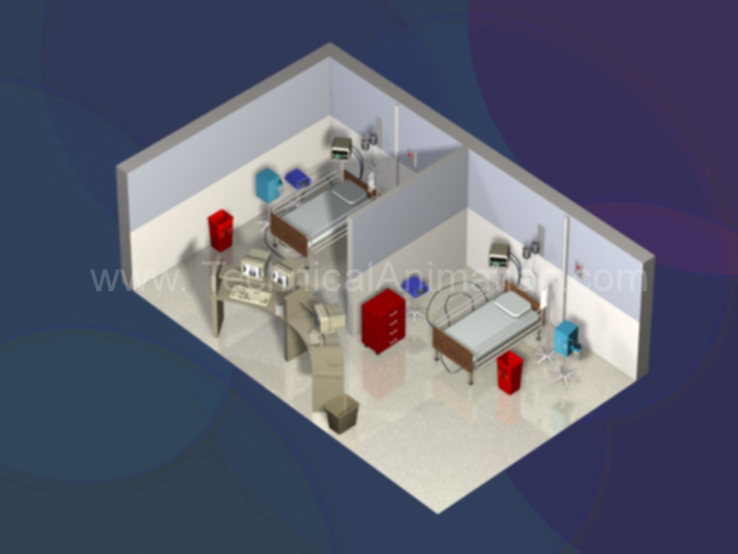 3d Medical Room