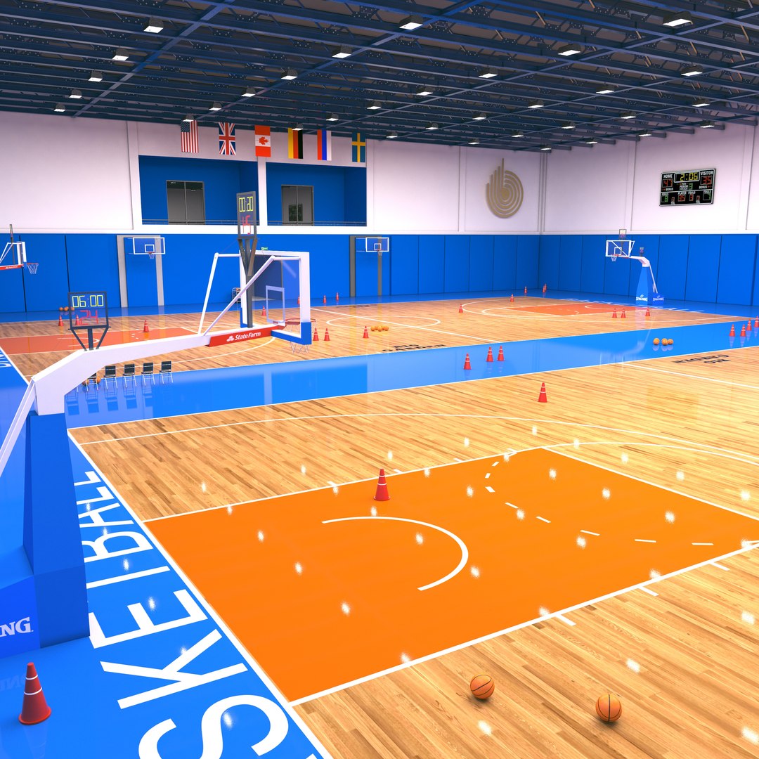 Basketball basket ball 3D - TurboSquid 1340946