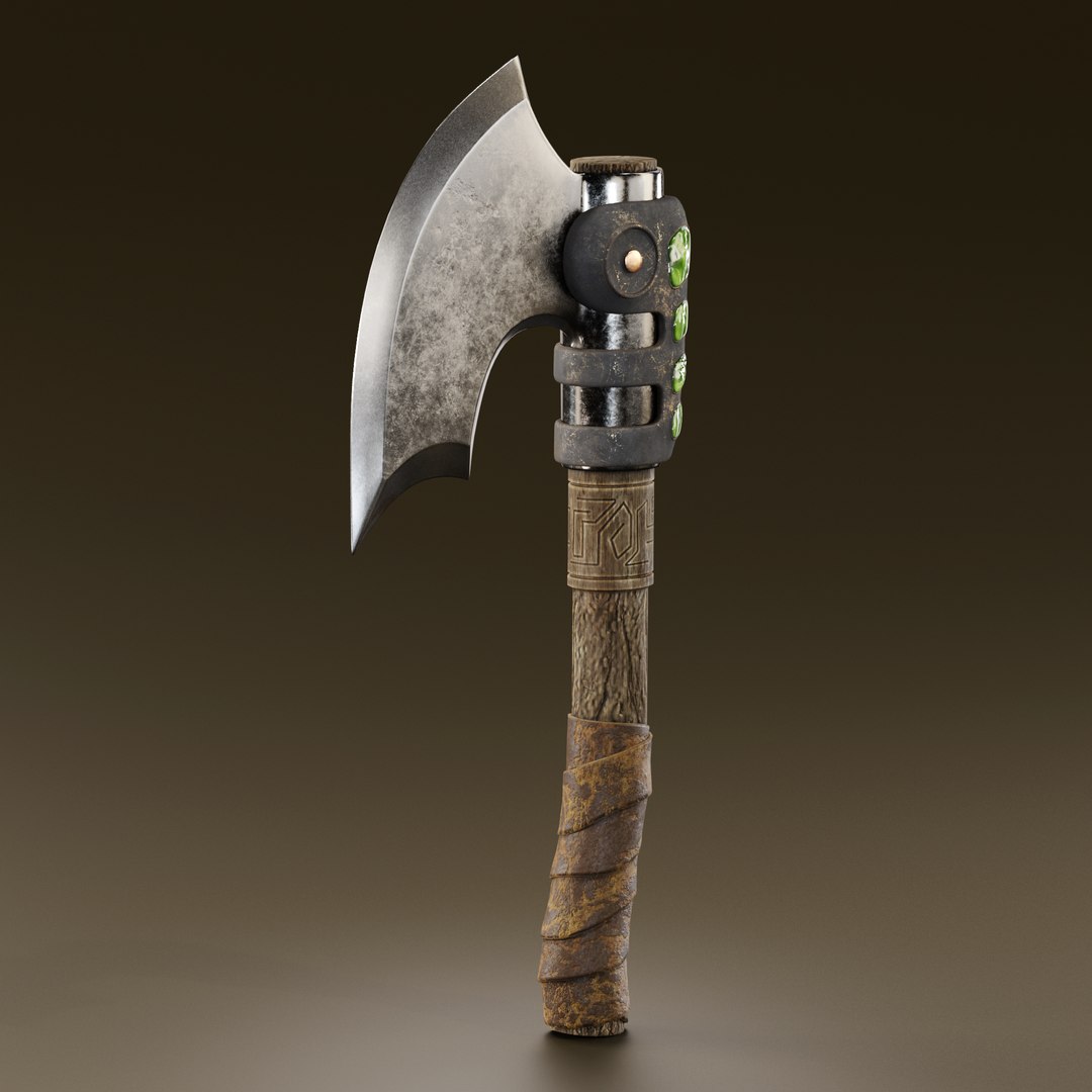 3D Magic Axe Model - TurboSquid 1968645