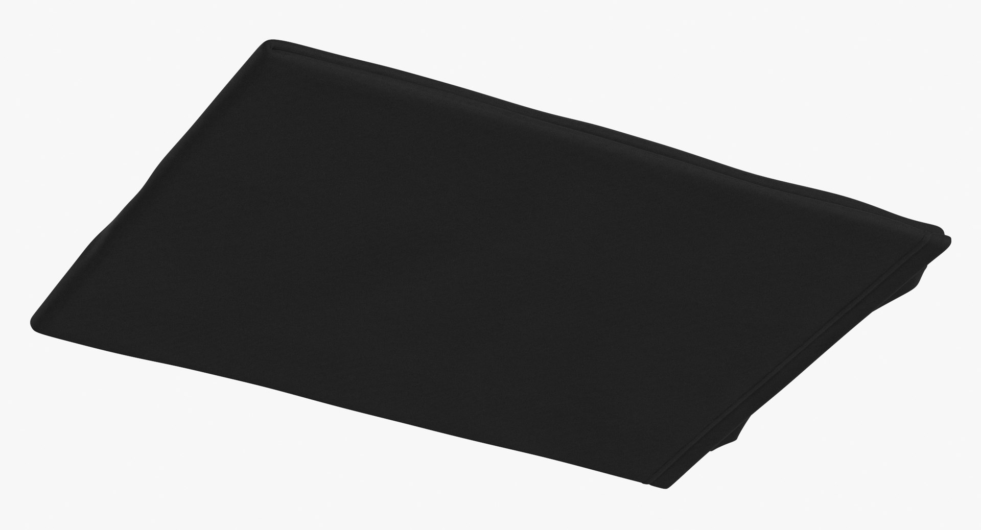 3D Female Crew Neck Folded Black Staff 02 model - TurboSquid 1752902