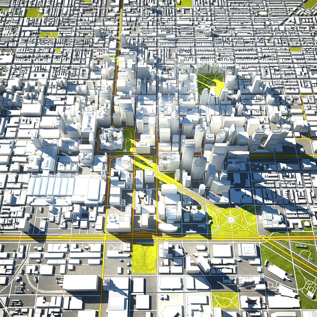 Philadelphia Skyline Buildings 3D Model - TurboSquid 1430744