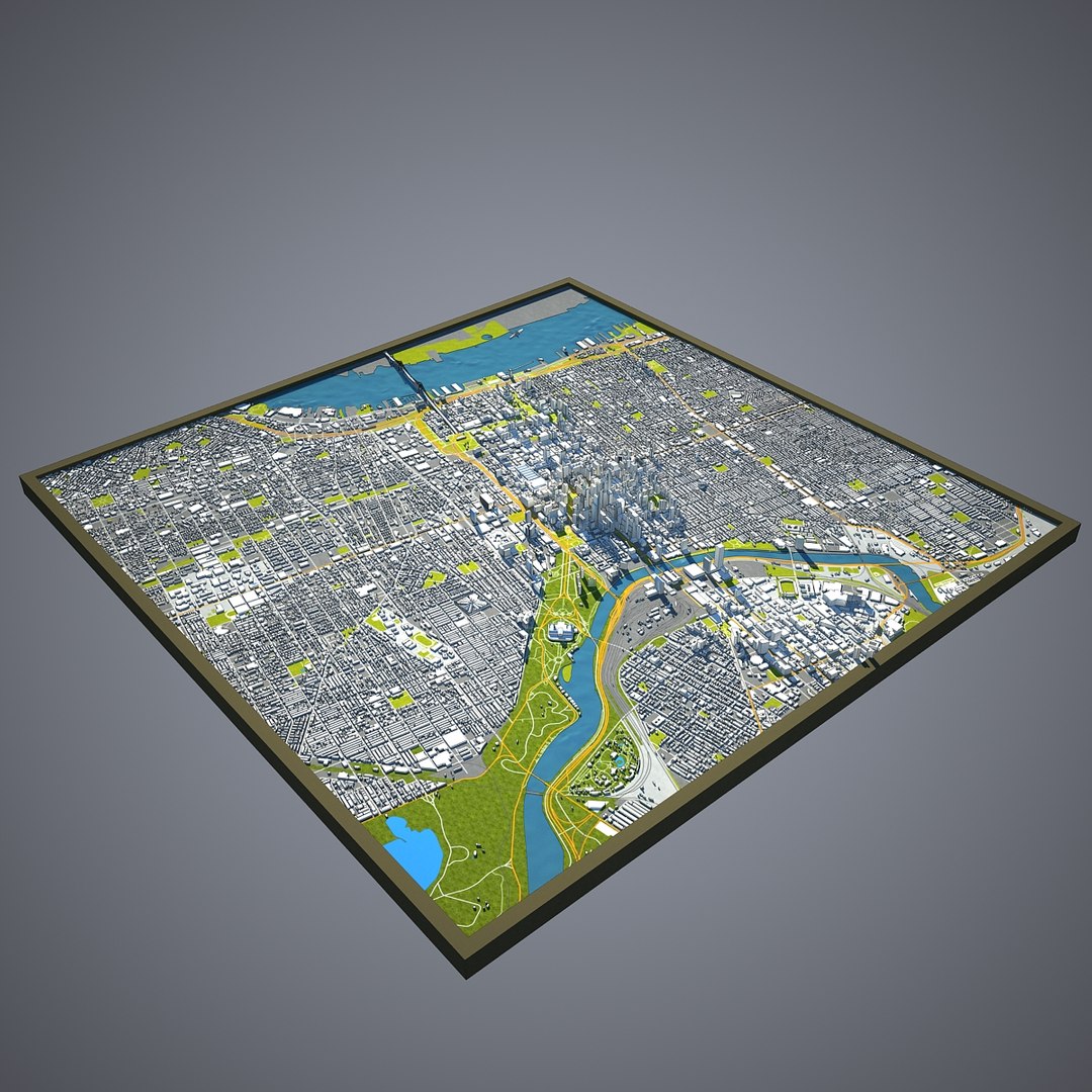 Philadelphia Skyline Buildings 3D Model - TurboSquid 1430744