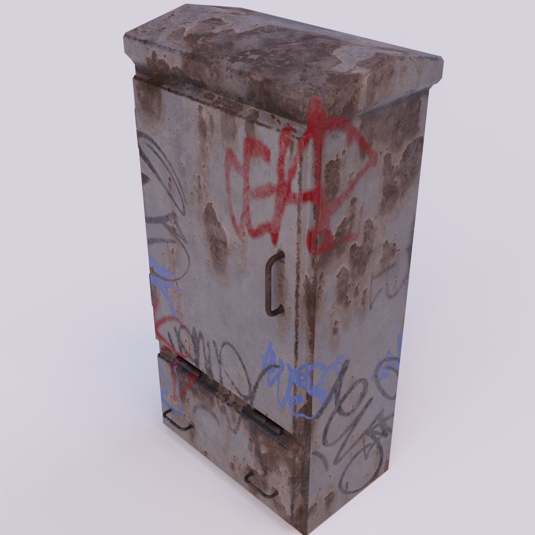 Pbr Box Electric 3D - TurboSquid 1710680