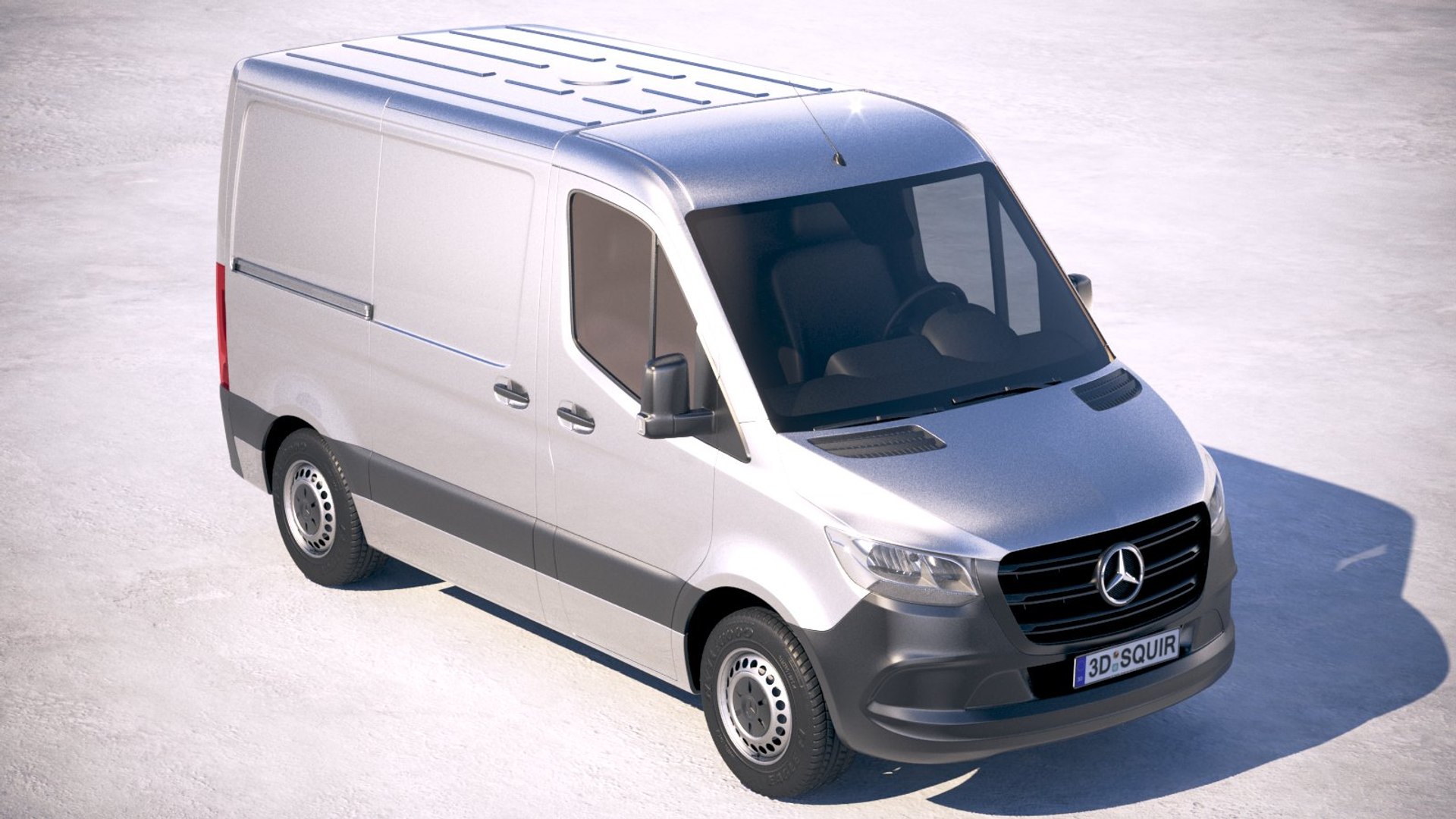 Mercedes Sprinter Short 3D Model - TurboSquid 1367463