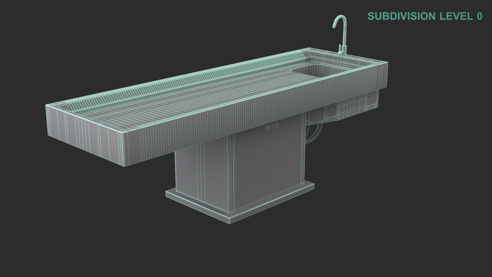 3D Autopsy Table model - TurboSquid 2029340