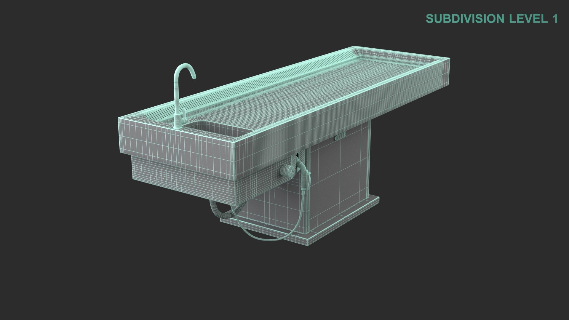 3D Autopsy Table model - TurboSquid 2029340