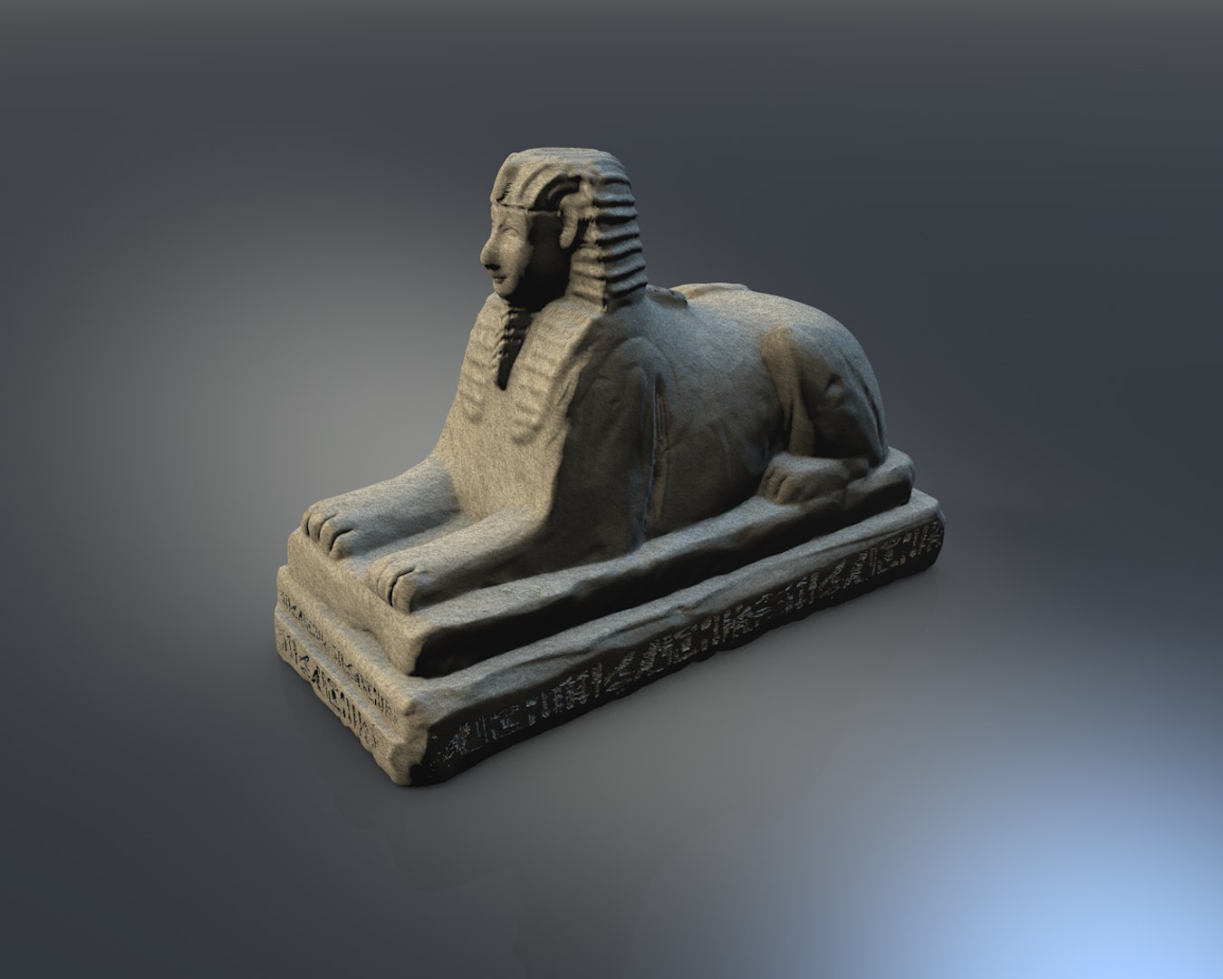 3D Egyptian Sphinx - TurboSquid 1266698