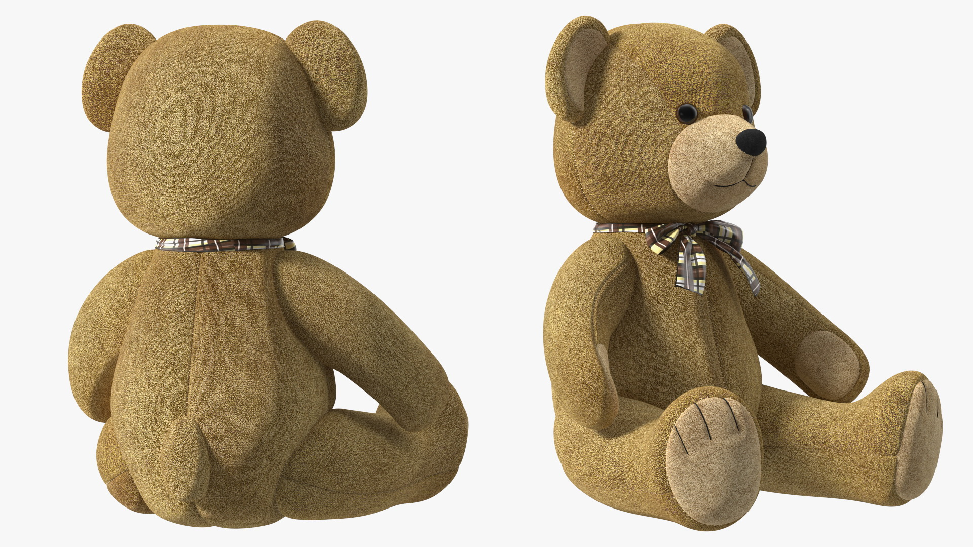 3d 3ds teddy bear