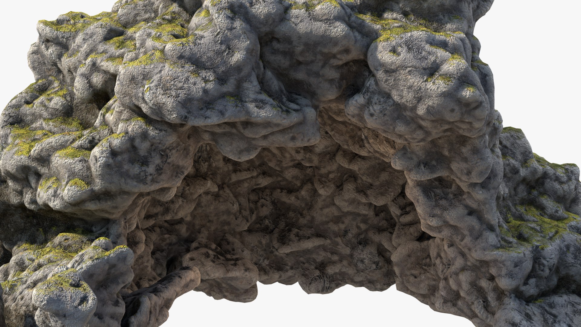 Hideout Cave 3D Model - TurboSquid 1450476
