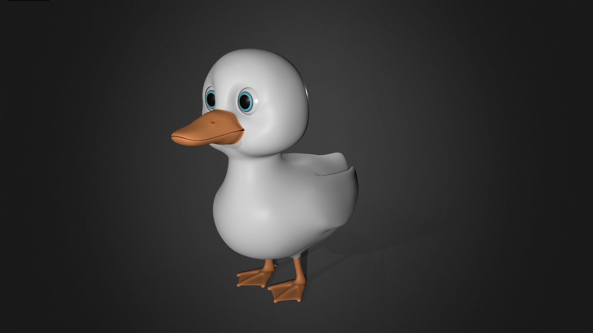 3D Asset - Cartoons - Animal - Duck Mother Rigged - TurboSquid 2171881