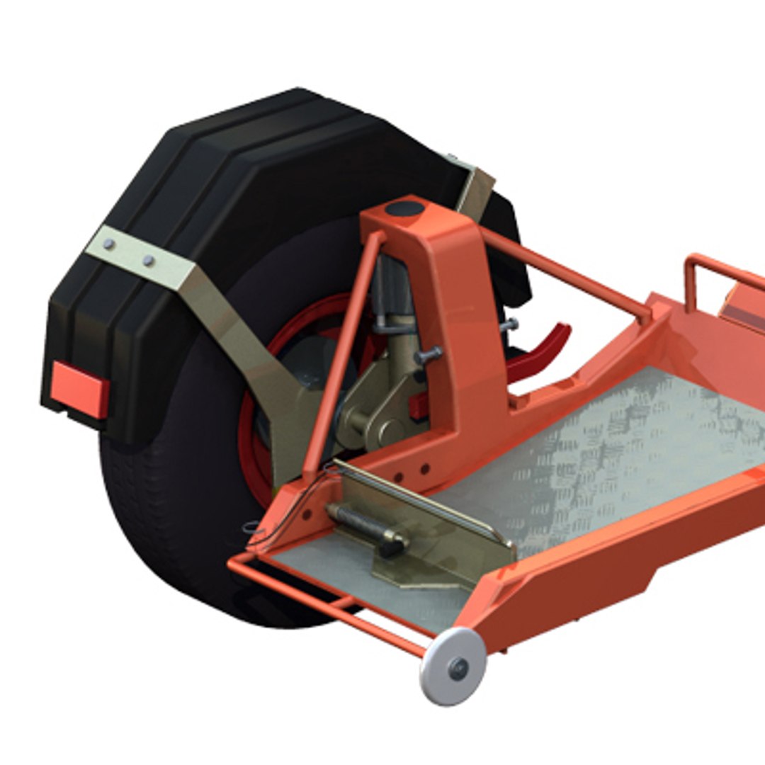 Rac Vehicle Recovery Trailer Obj