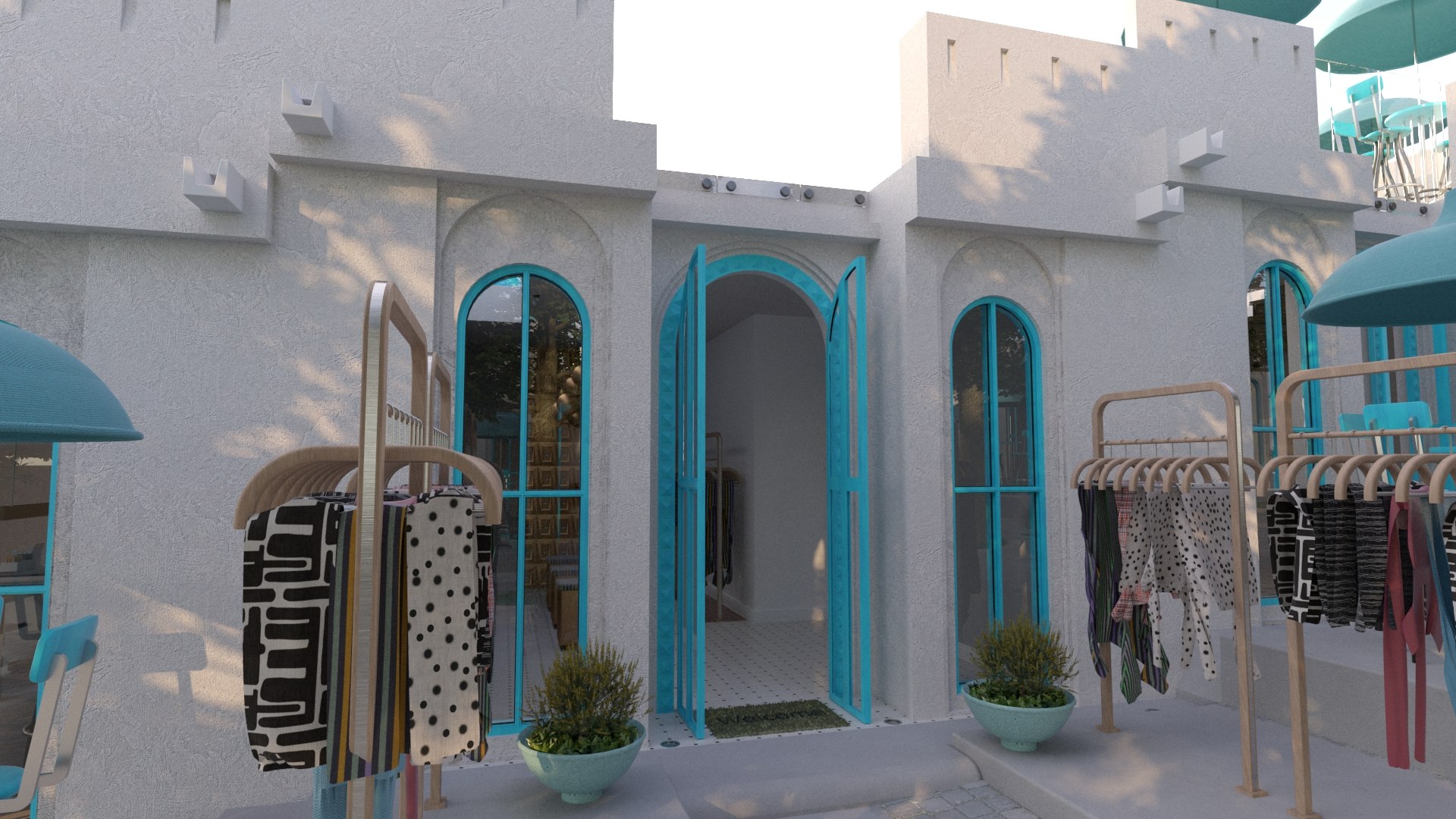 Little Architecture Shop 3D Model - TurboSquid 1501889