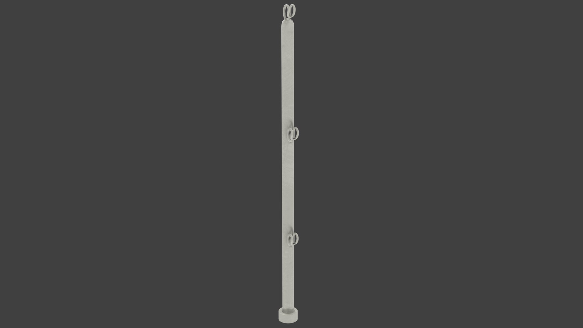 Ship Handrails Post V3 3D model - TurboSquid 2106410