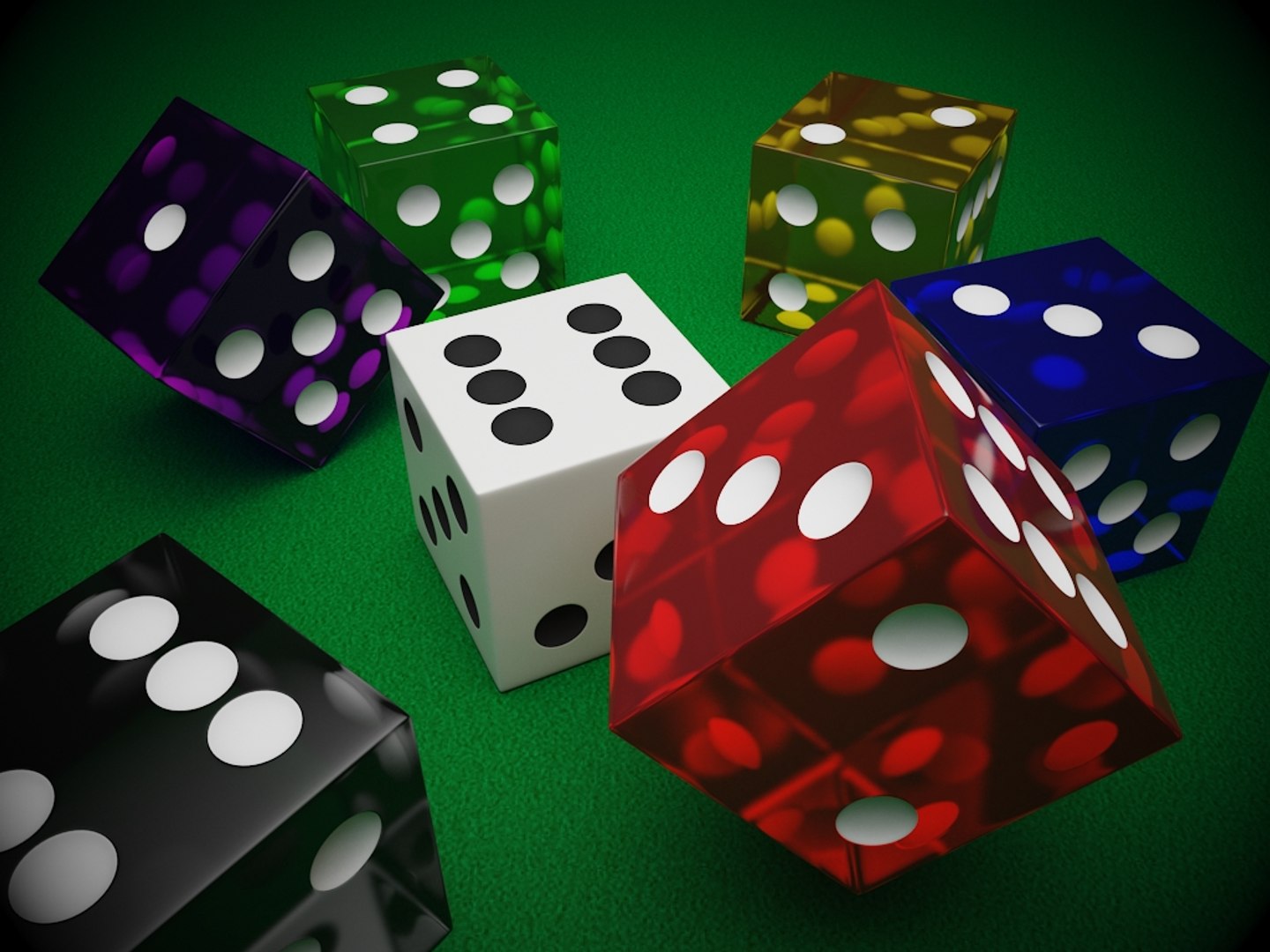 casino dice 3d max