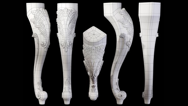 3D Classic leg 003 model - TurboSquid 1732743