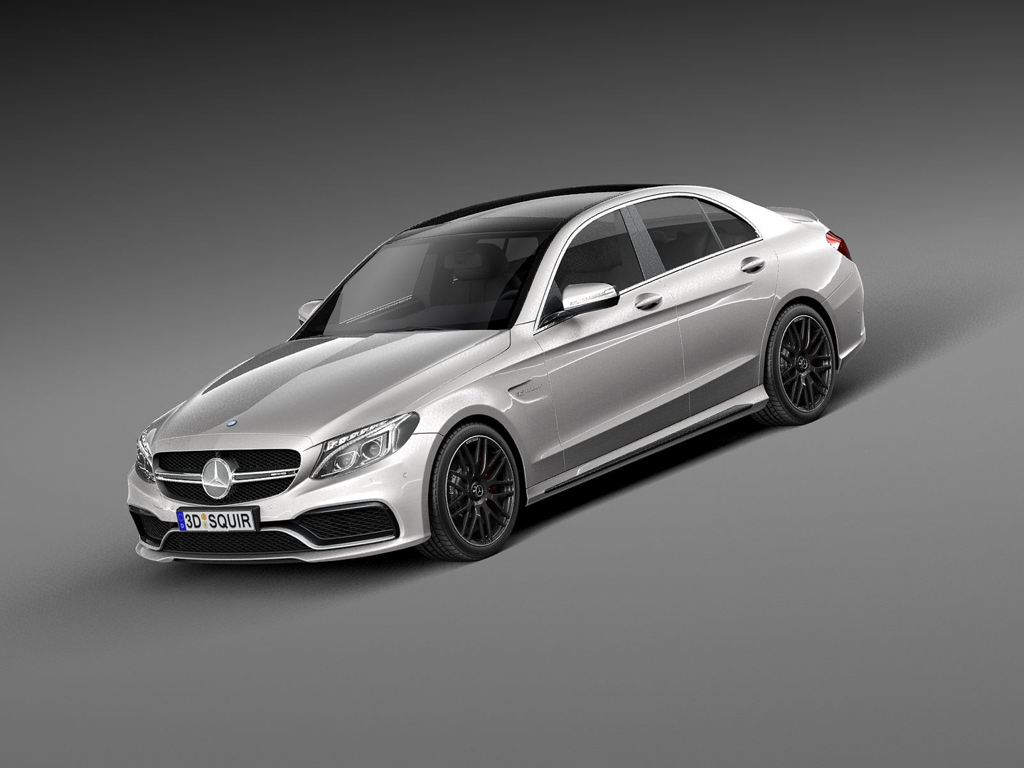 3d 2015 Sedan Mercedes