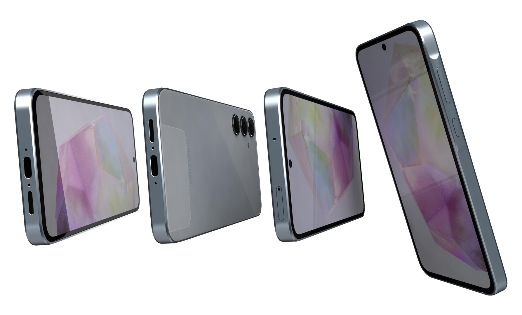 3D Model Samsung Galaxy A35 5G White - TurboSquid 2205449