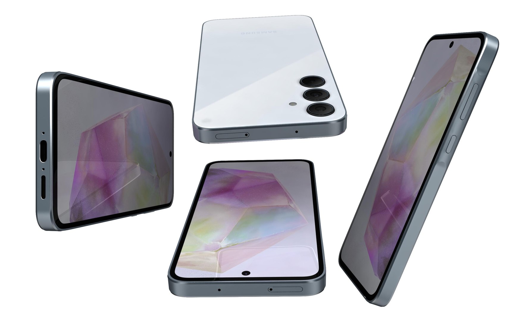 3D Model Samsung Galaxy A35 5G White - TurboSquid 2205449