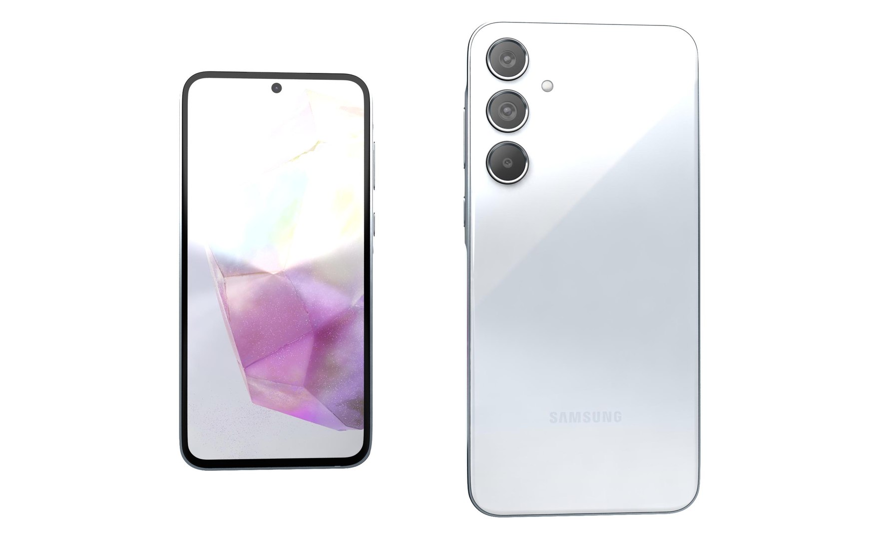 3D Model Samsung Galaxy A35 5G White - TurboSquid 2205449