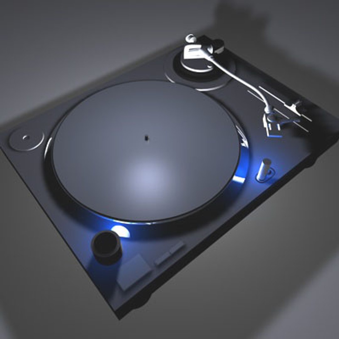 Turntable Turn Table 3d Model