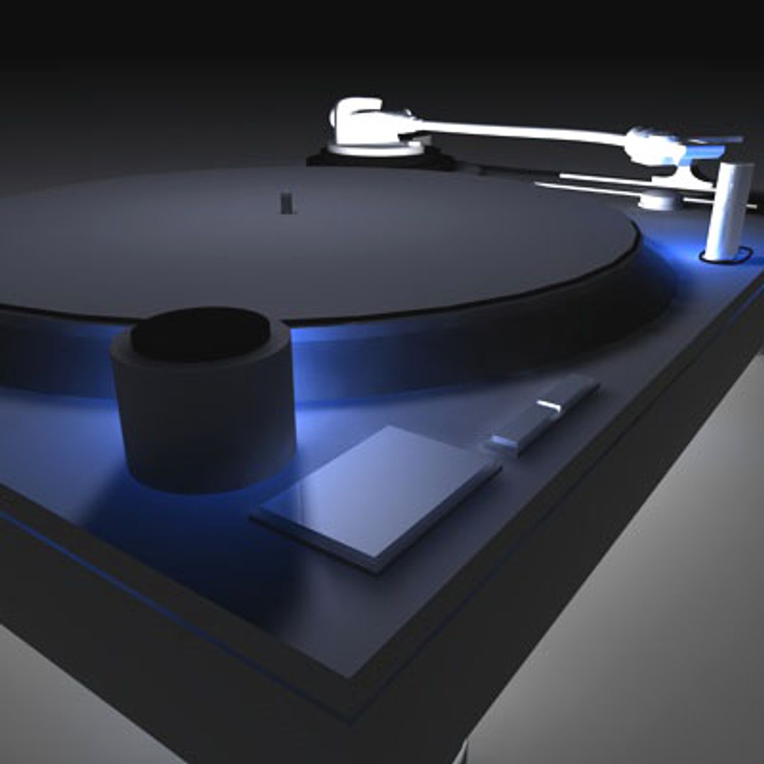Turntable Turn Table 3d Model