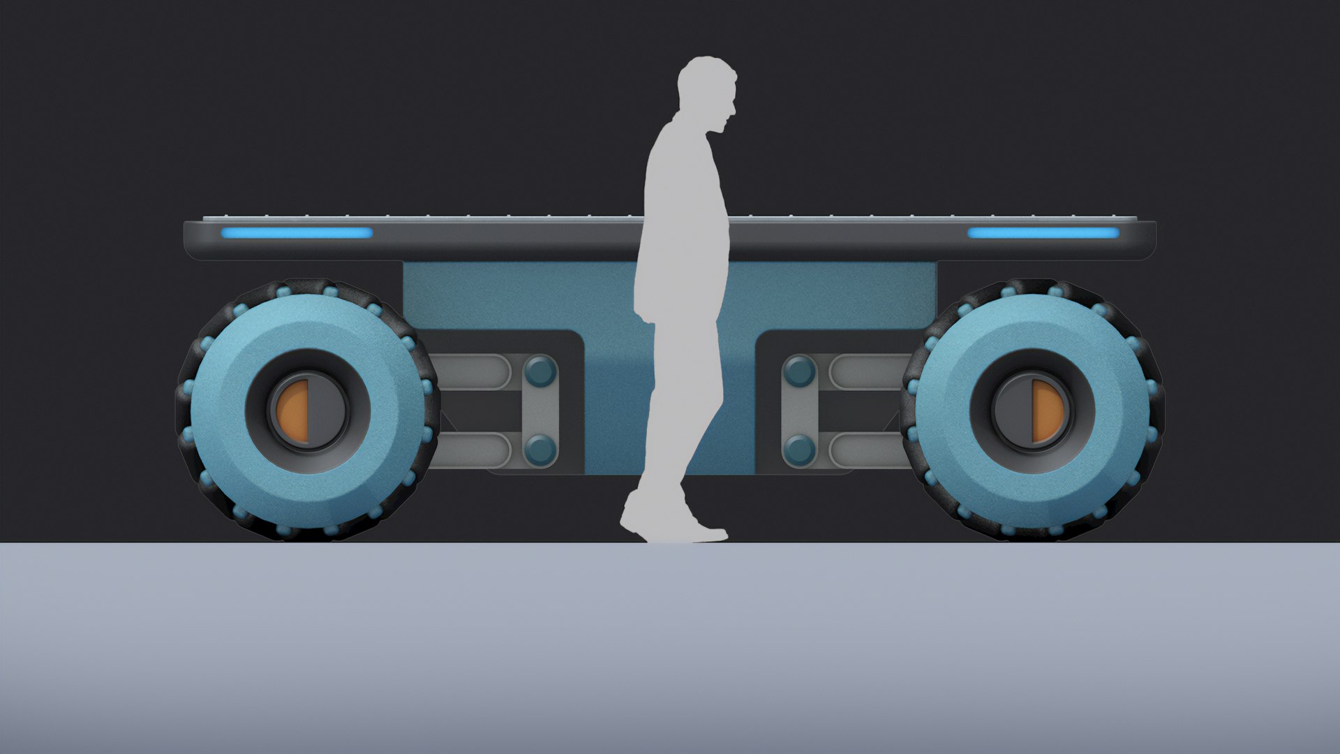 3D Model Modular Cargo Vehicle - TurboSquid 2047171