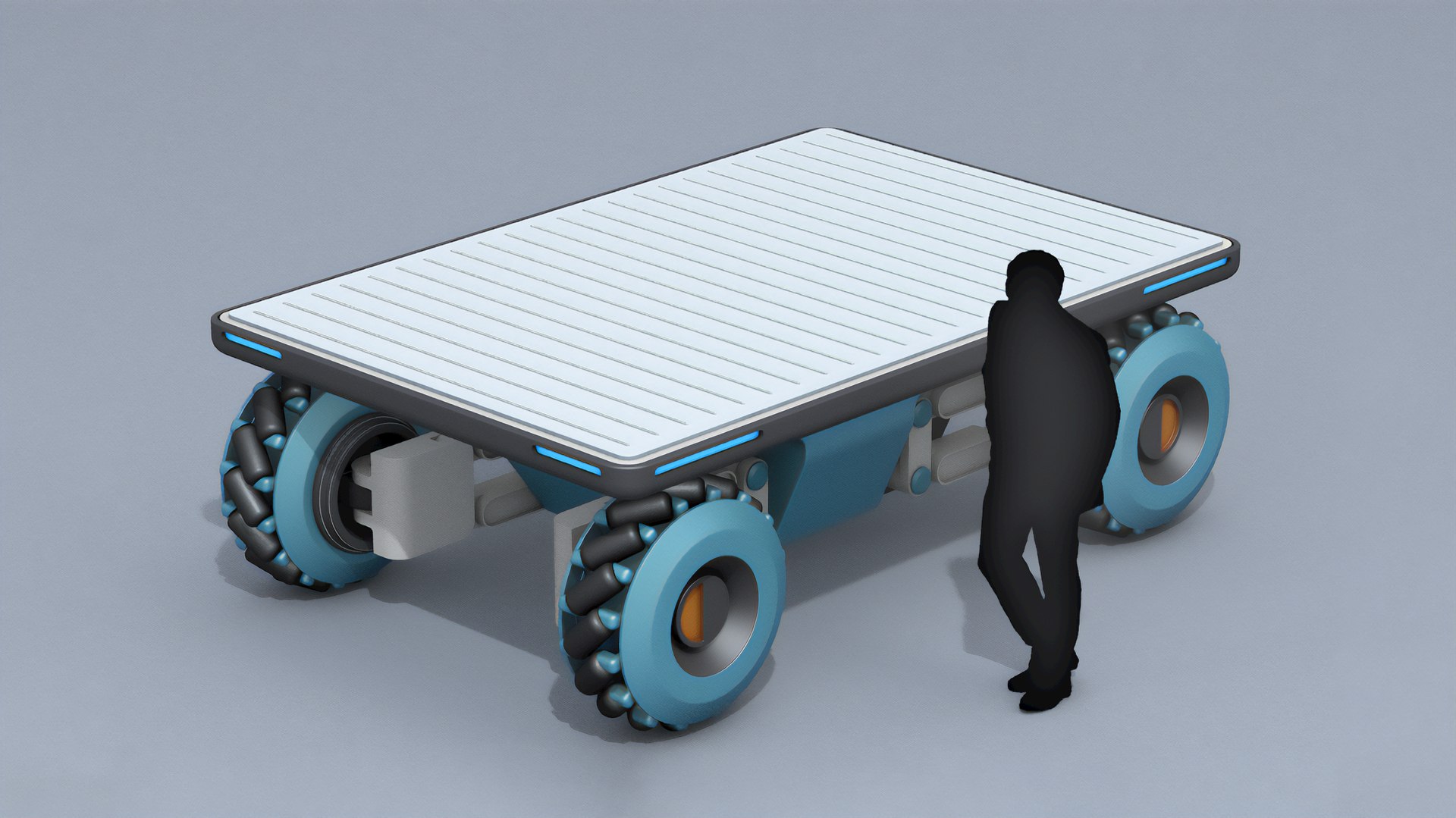 3D Model Modular Cargo Vehicle - TurboSquid 2047171