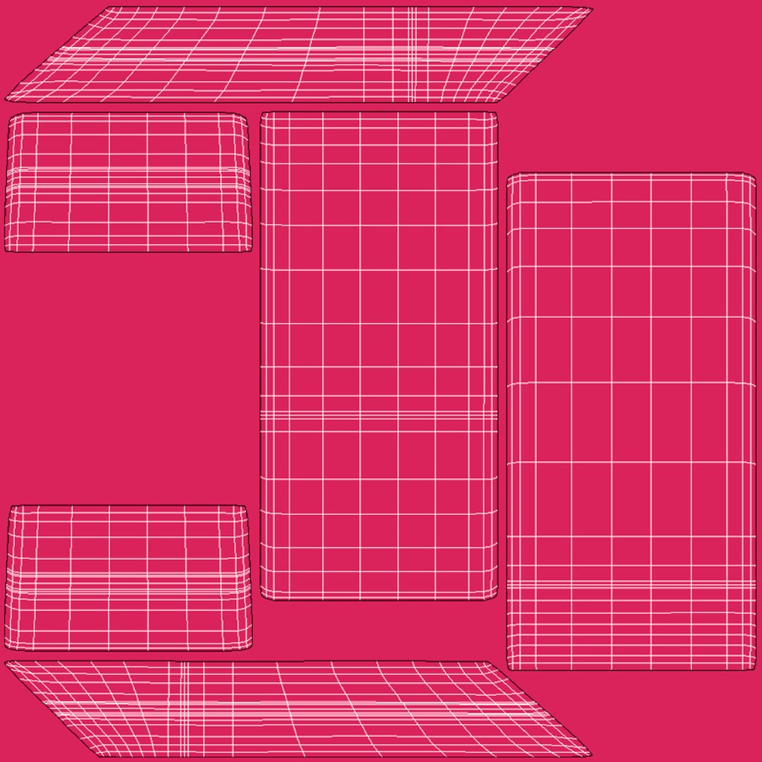 Red Eraser 3D Model - TurboSquid 1842689
