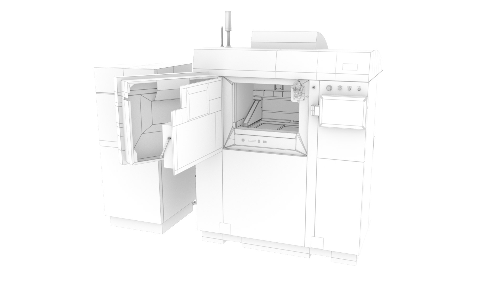 EOS M290 3D Printer 3D Model - TurboSquid 1907584