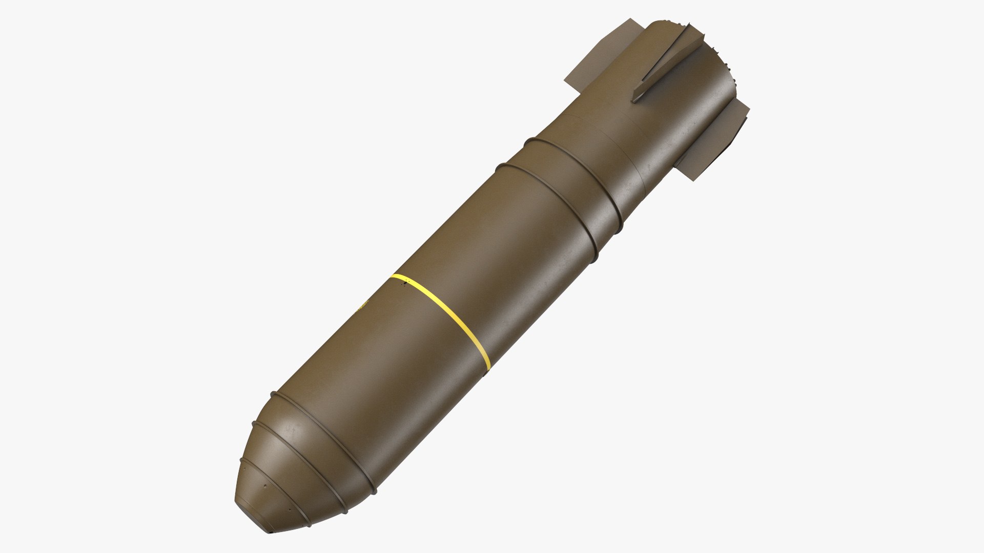 MK-17 Thermonuclear Bomb Model - TurboSquid 2277692