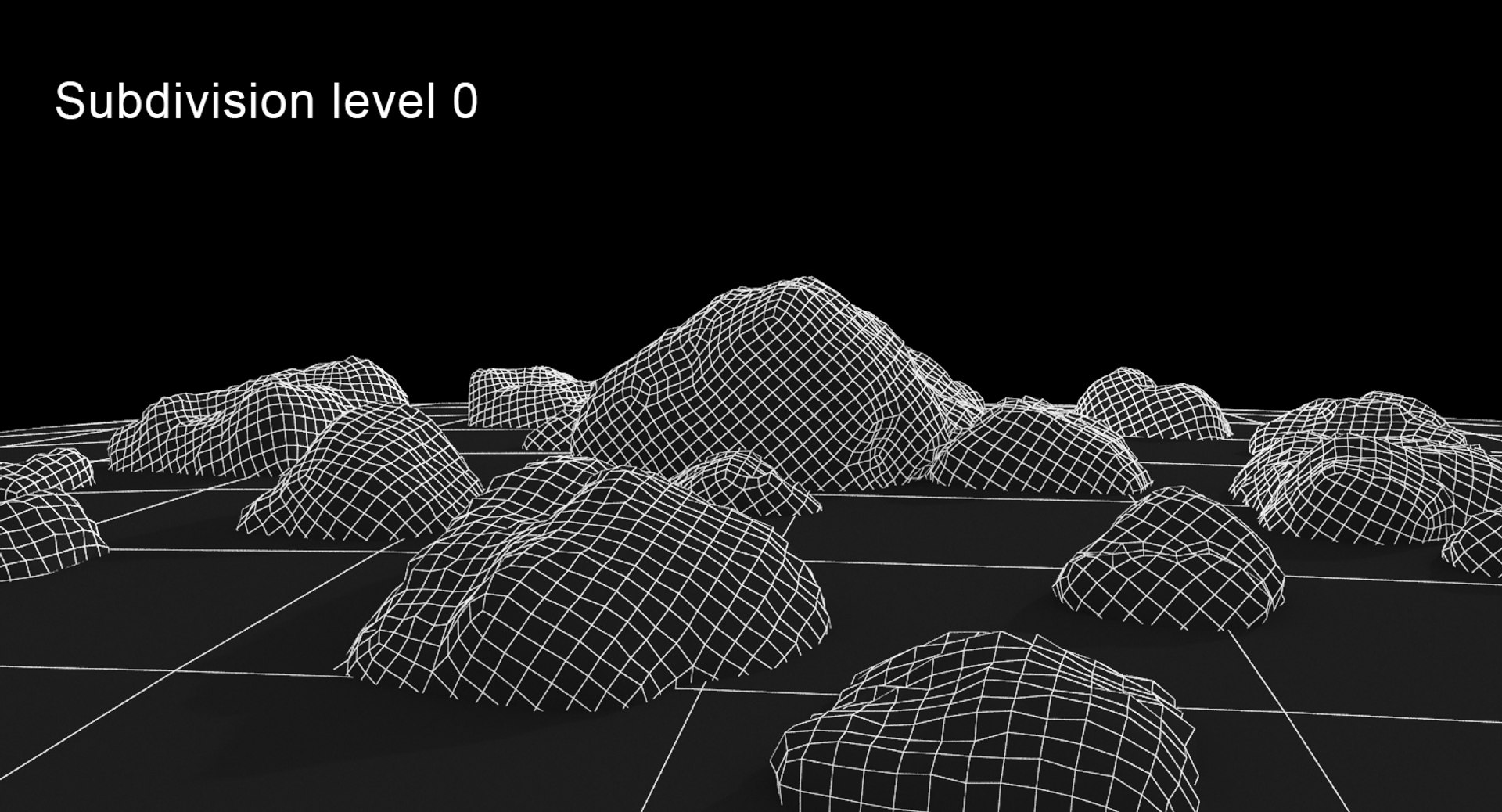 Scene Rocks Formation 3d Model