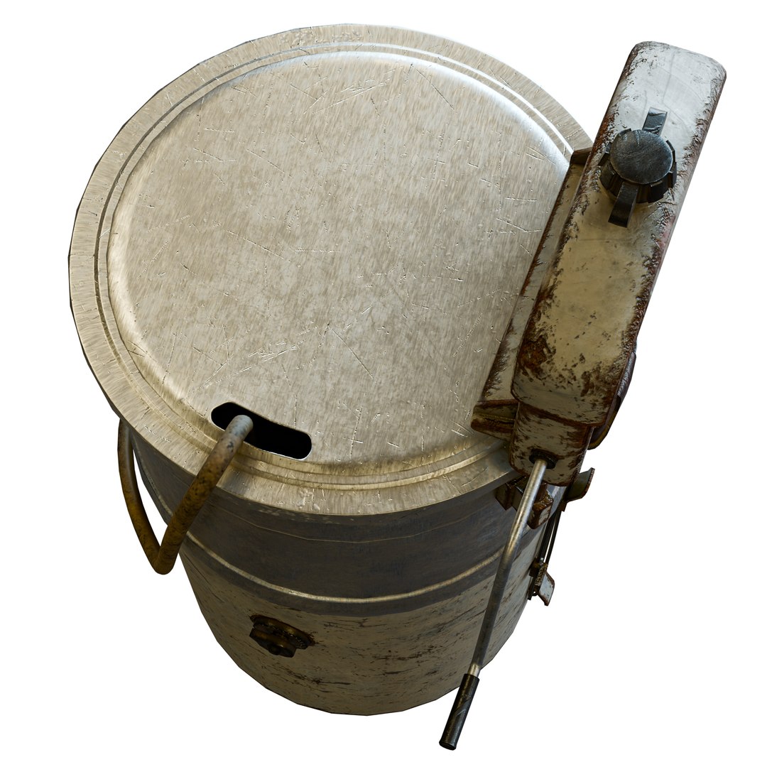 Old Soviet Washing Machine Model - TurboSquid 2264778
