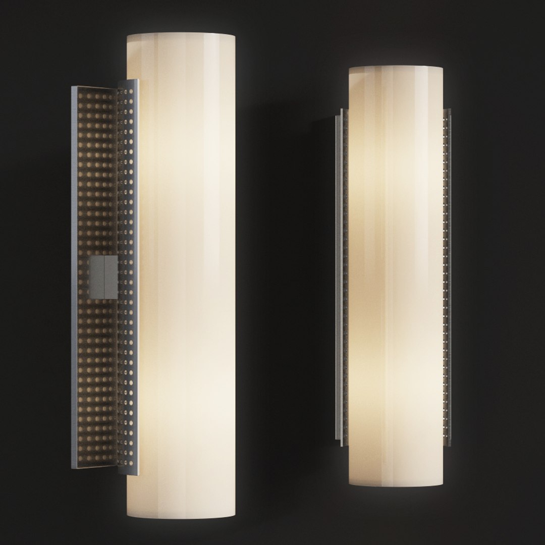 3D Precision Tube Sconce - - TurboSquid 1568605