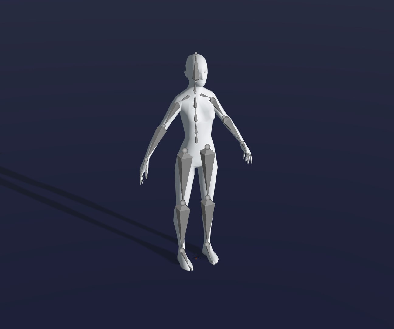 3D Female Body Base Mesh 28 Animations 1k Polygons Model - TurboSquid ...