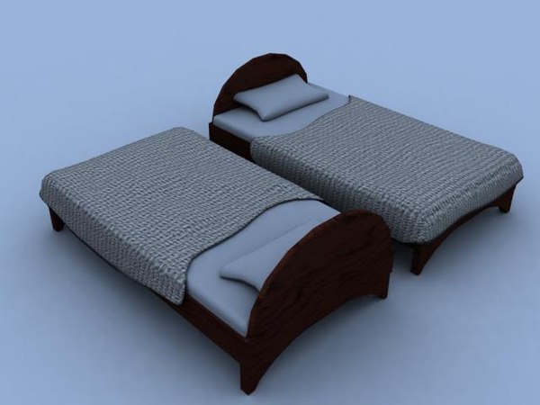 modelo 3d cama - TurboSquid 250602