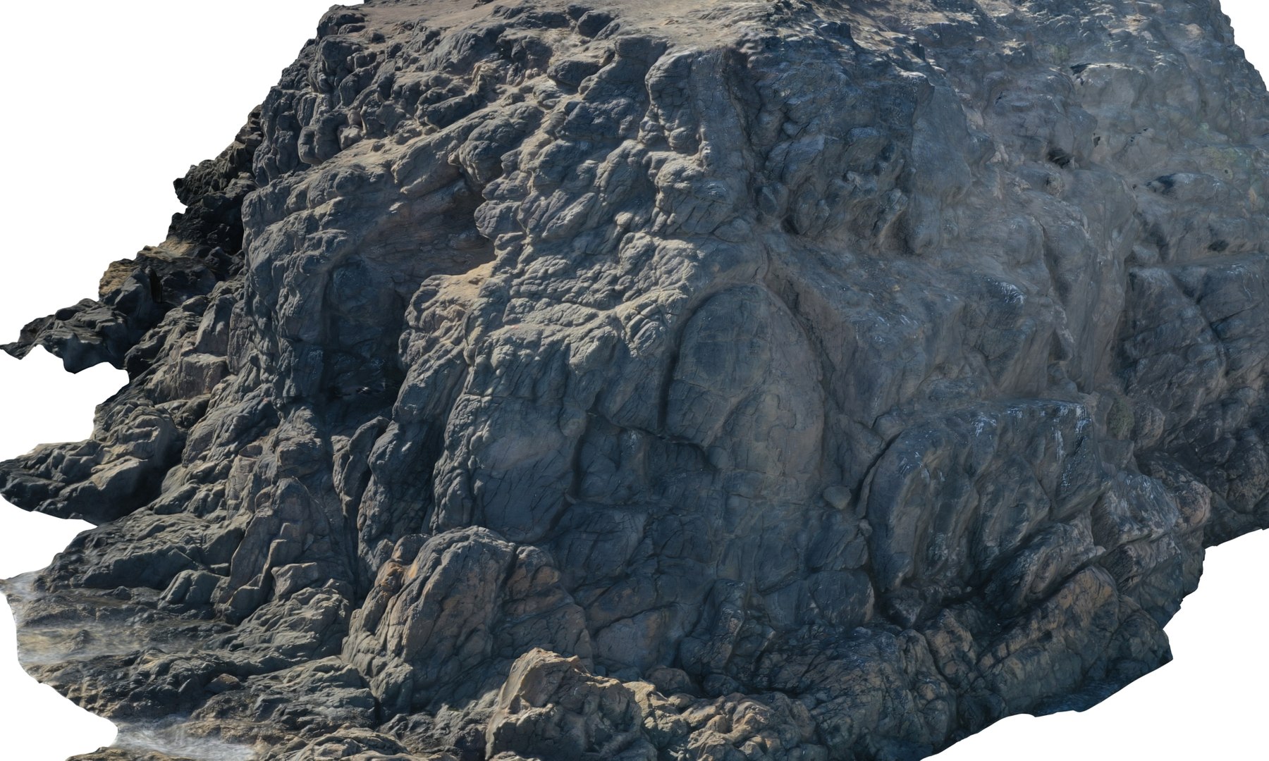 Ocean Cliff Terrain 16 K 3D Model - TurboSquid 2164491