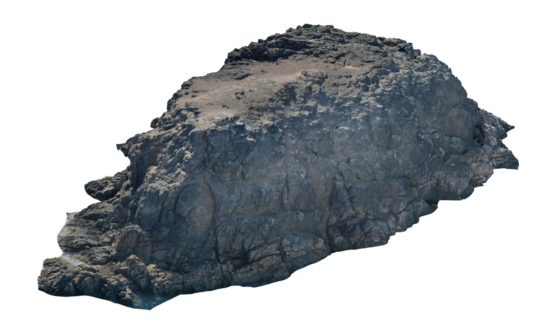 Ocean Cliff Terrain 16 K 3D Model - TurboSquid 2164491