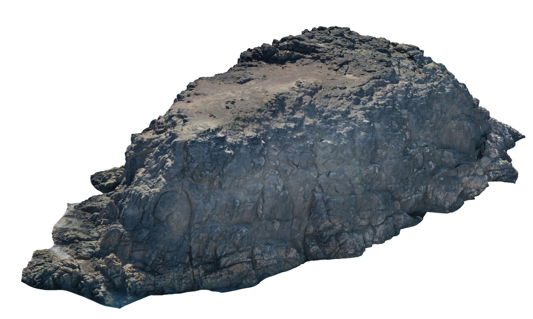 Ocean Cliff Terrain 16 K 3D Model - TurboSquid 2164491