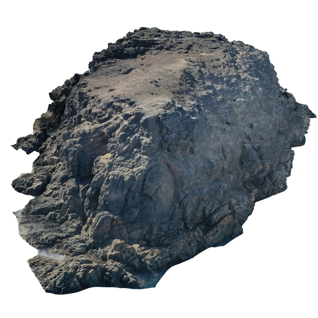 Ocean Cliff Terrain 16 K 3D Model - TurboSquid 2164491