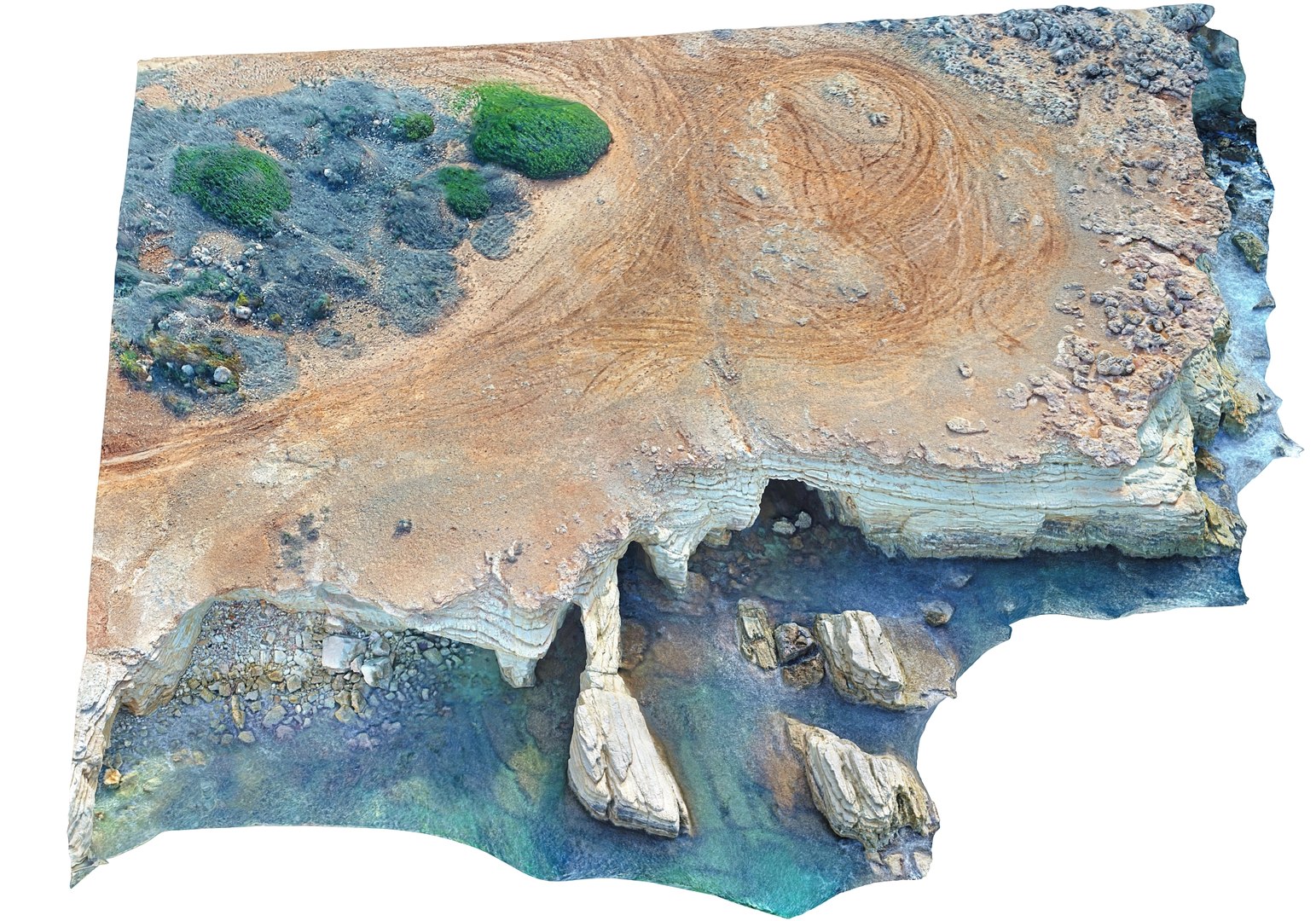 The Coast Of The Tropical Island 2 3D Model - TurboSquid 1833226
