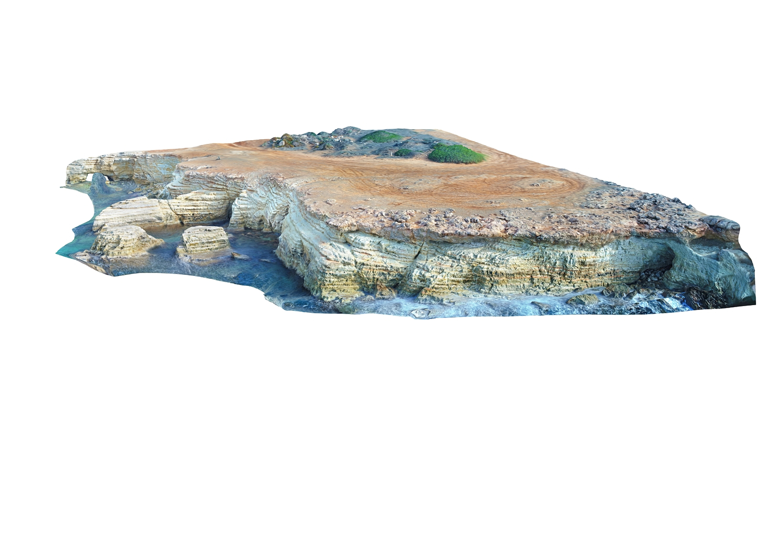 The Coast Of The Tropical Island 2 3D Model - TurboSquid 1833226