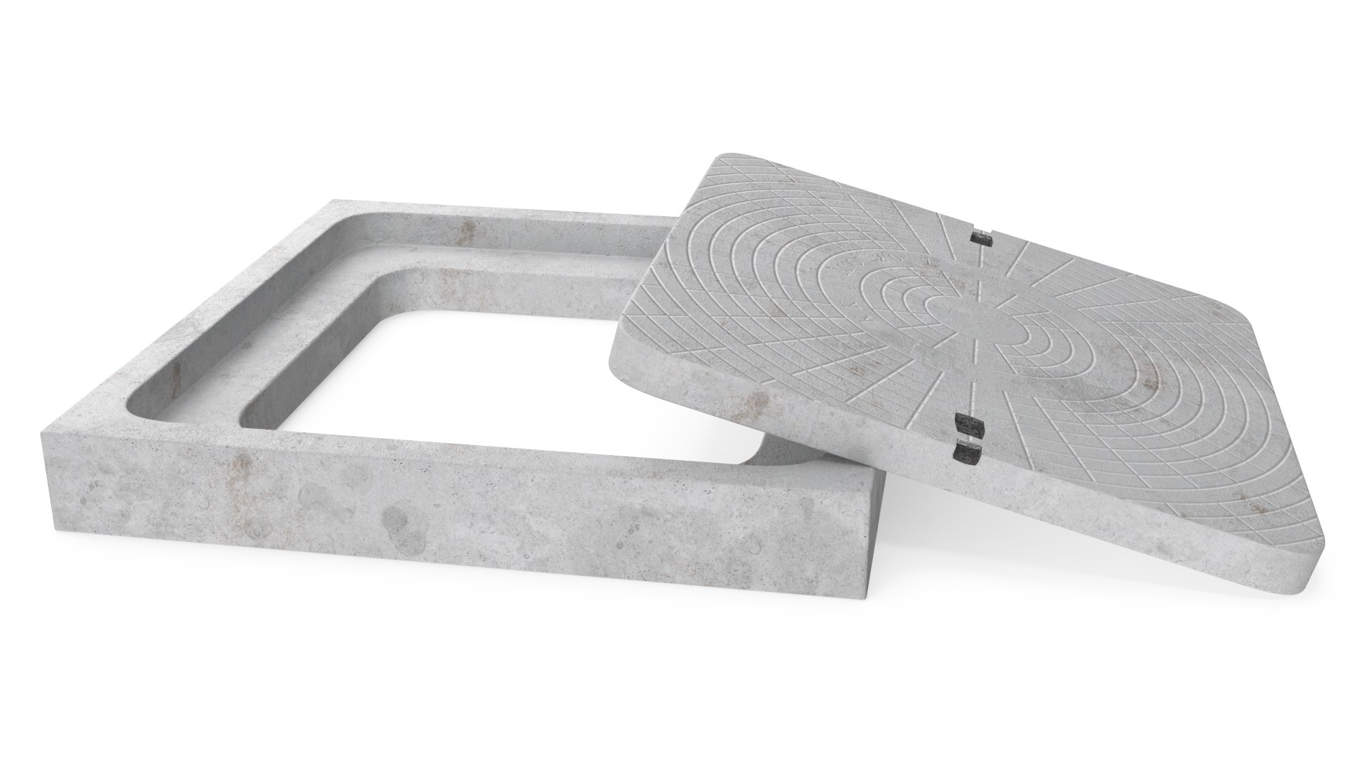 Concrete Manholes Collection 3D - TurboSquid 1992539