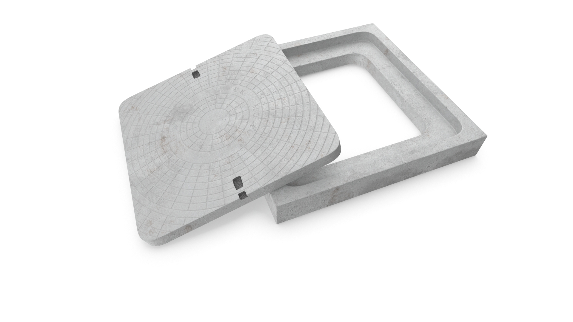 Concrete Manholes Collection 3D - TurboSquid 1992539